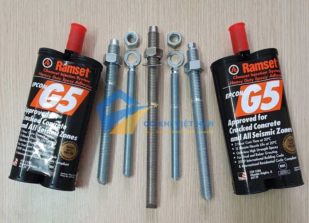 Keo cấy thép Ramset G5 là gì? Sử dụng ra sao?